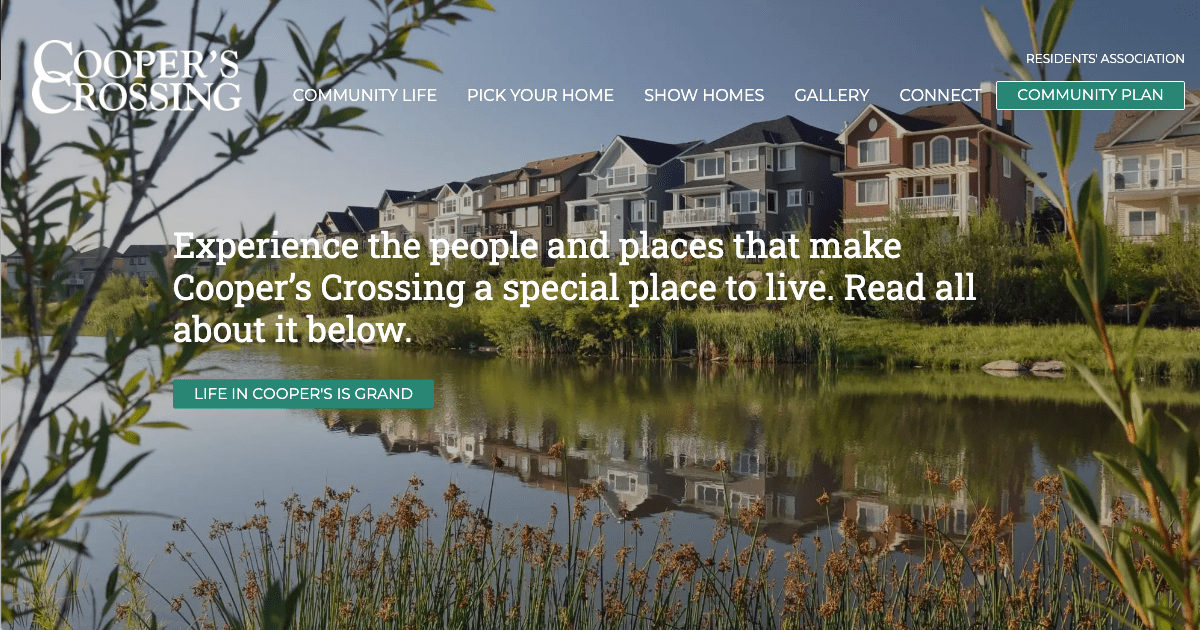 Introducing New Townhomes in Cooper’s Crossing
